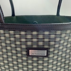 Jim Thompson | Bags | Jim Thompson Thai Silk Tote Browntaupegreen ...